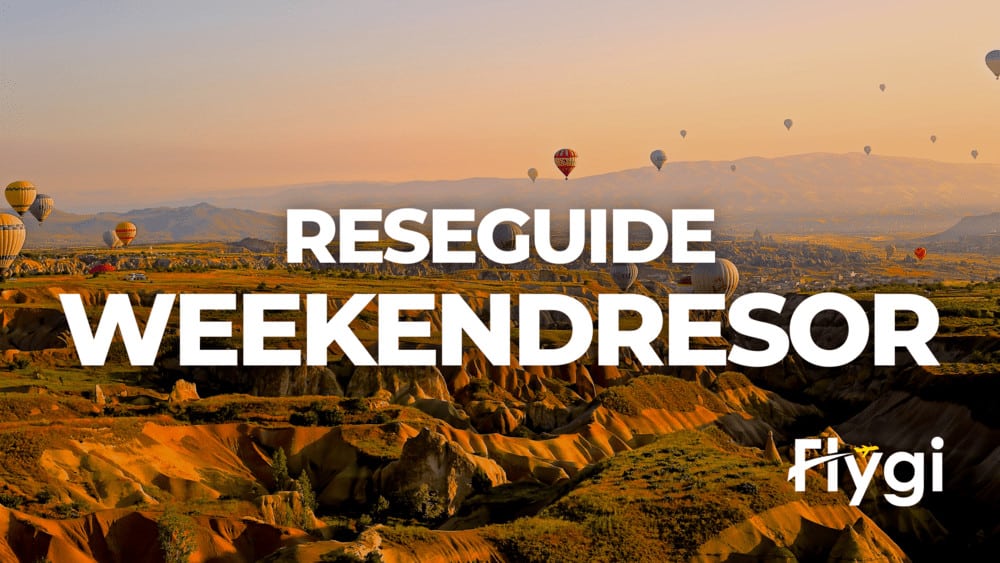 Weekendresor l Vi har tips på bästa Weekendresorna • Flygi.se